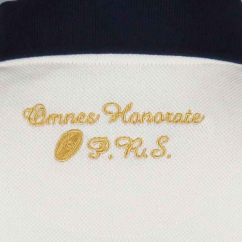 Ladies Rugby Polo Shirt Emily Valentine Vintage Ecru - Ellis Rugby