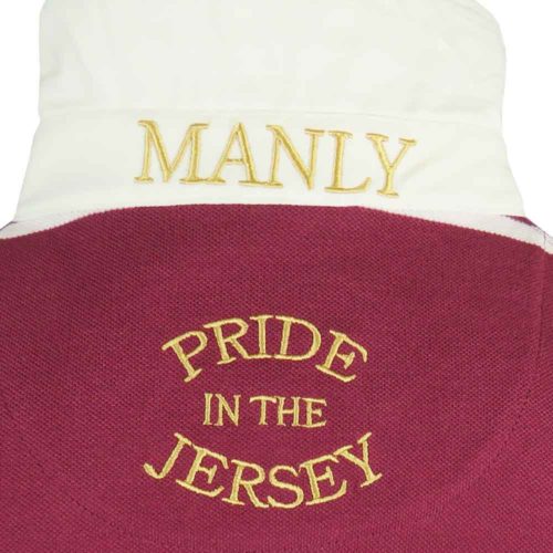 Manly Rugby League Shirt Polo Mal Reilly Hall of Fame - Ellis Rugby