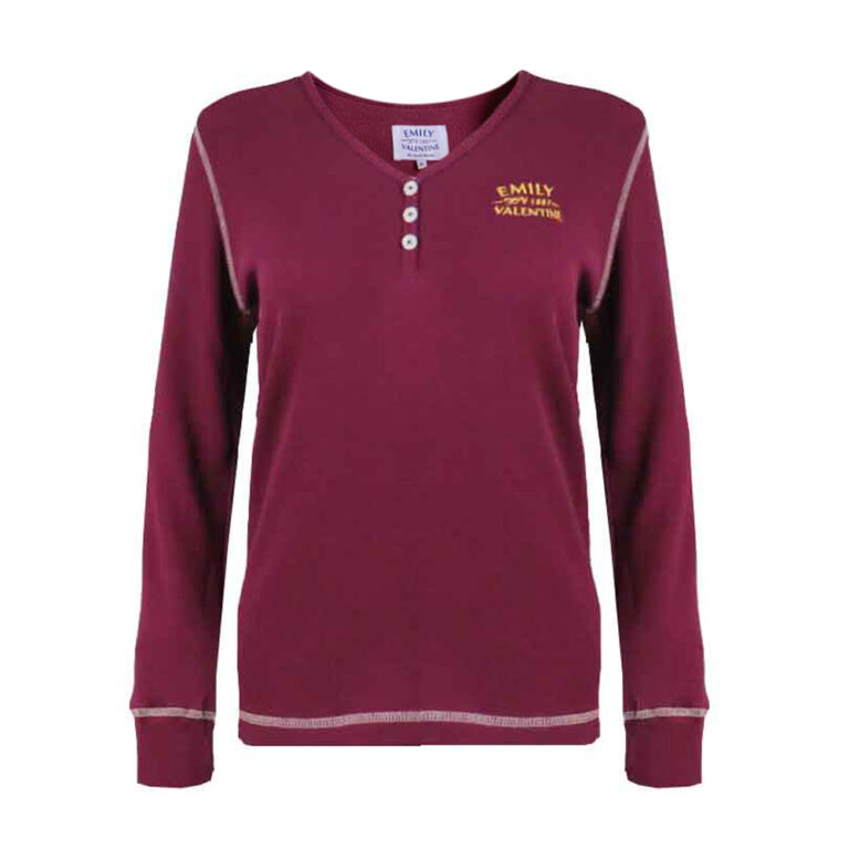 Vintage Ladies Rugby Top Emily Valentine Purple - Ellis Rugby