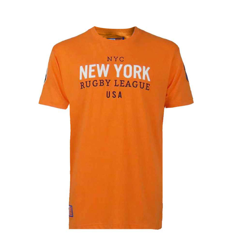 T-Shirt New York Rugby League Orange - Ellis Rugby