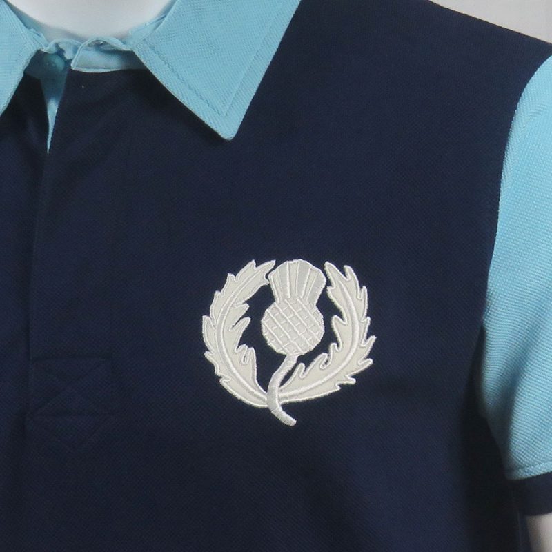 Retro Scotland Rugby Shirt Polo – Rugby Union - Ellis Rugby