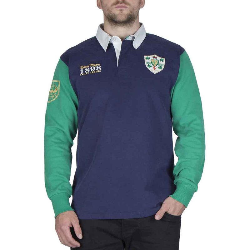 Vintage London Irish Rugby Shirt 1898 Navy - Ellis Rugby