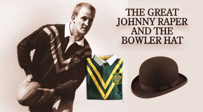 Johnny Raper Australia Rugby League Legend - Ellis Rugby