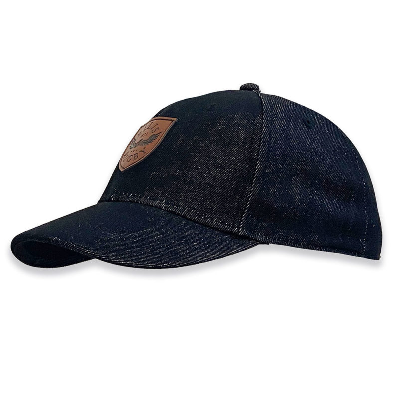 Ellis Rugby Cap Black Denim Style - Ellis Rugby