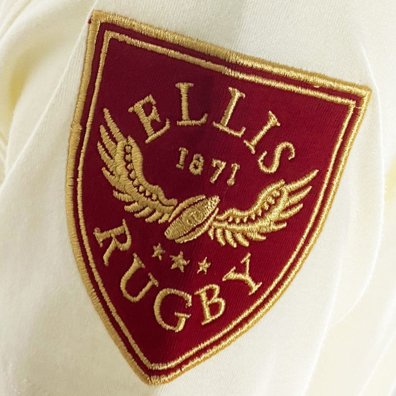 England 1871 Rugby T-Shirt Ecru Vintage Style - Ellis Rugby