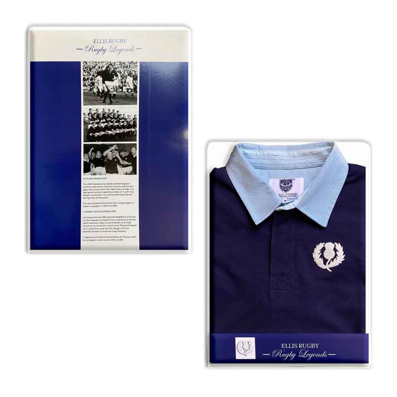 Scotland Rugby Polo 1990 - Ellis Rugby