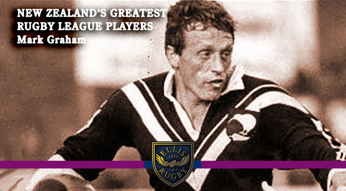 Mark Graham New Zealand Rugby League - Ellis Rugby