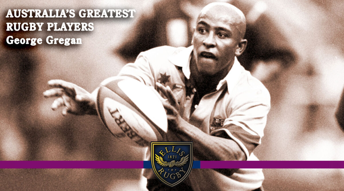 George Gregan Australia Rugby - Ellis Rugby