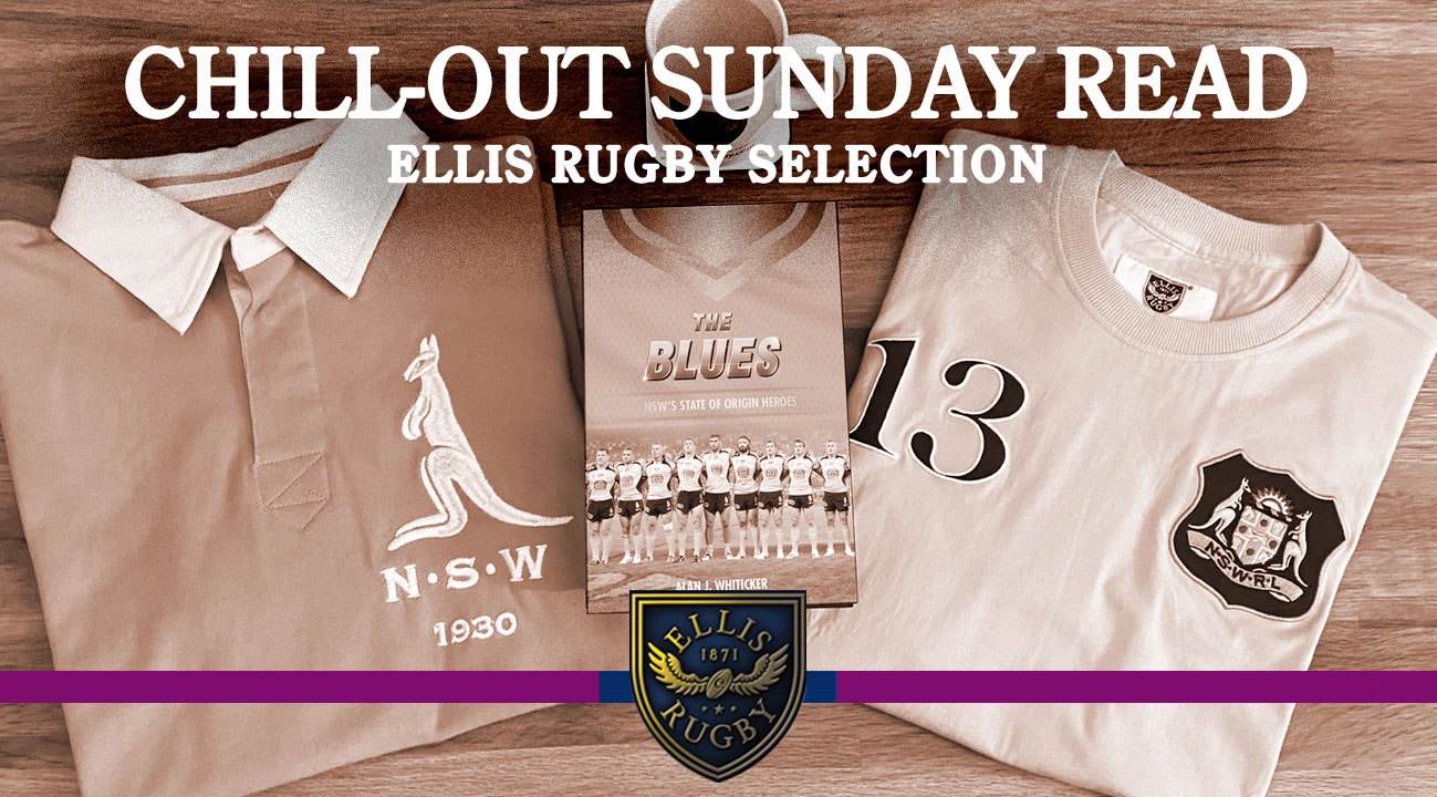 Blues Rugby League Book - Ellis Rugby