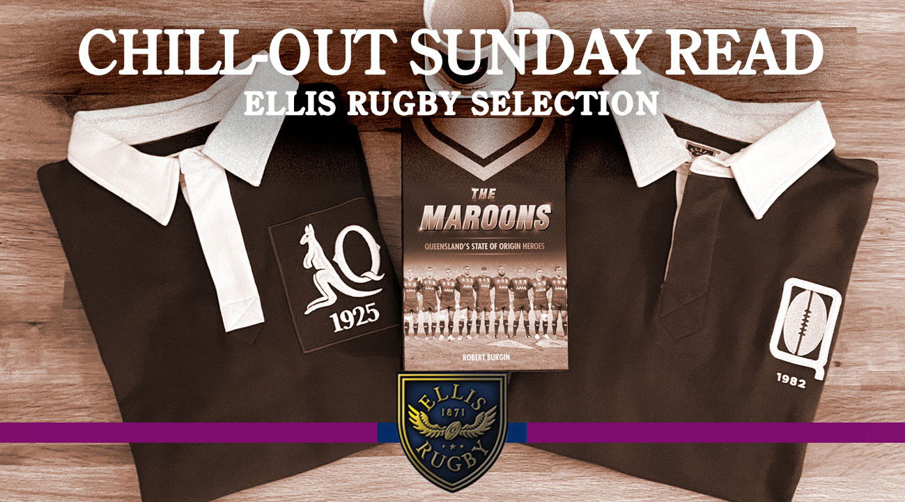 Maroons Rugby League Book - Ellis Rugby