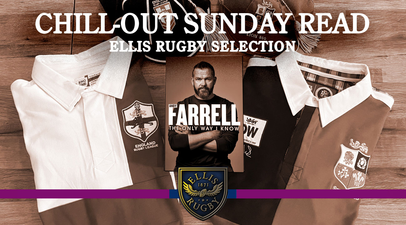 Andy Farrell Rugby Book - Ellis Rugby